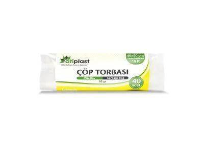 40*50 Cm Mini Boy Çöp Poşeti 80 Gr Şeffaf Çöp Torbaları CANPA