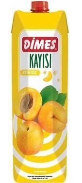 Dimes Tetra 1/1 Kayısı 12'li (plt 60) Meyve Sebze Suları